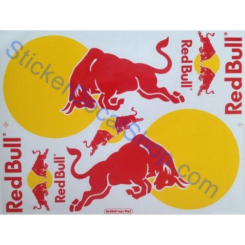 Outline of the Red Bull Logo - LogoDix