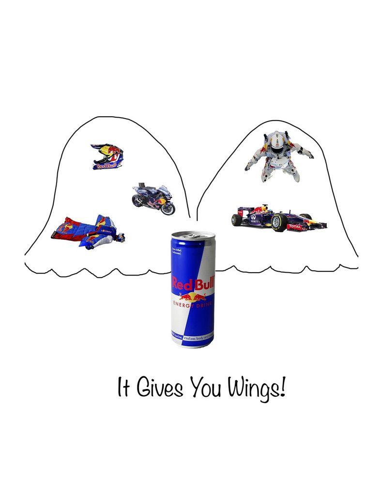 Outline of the Red Bull Logo - LogoDix