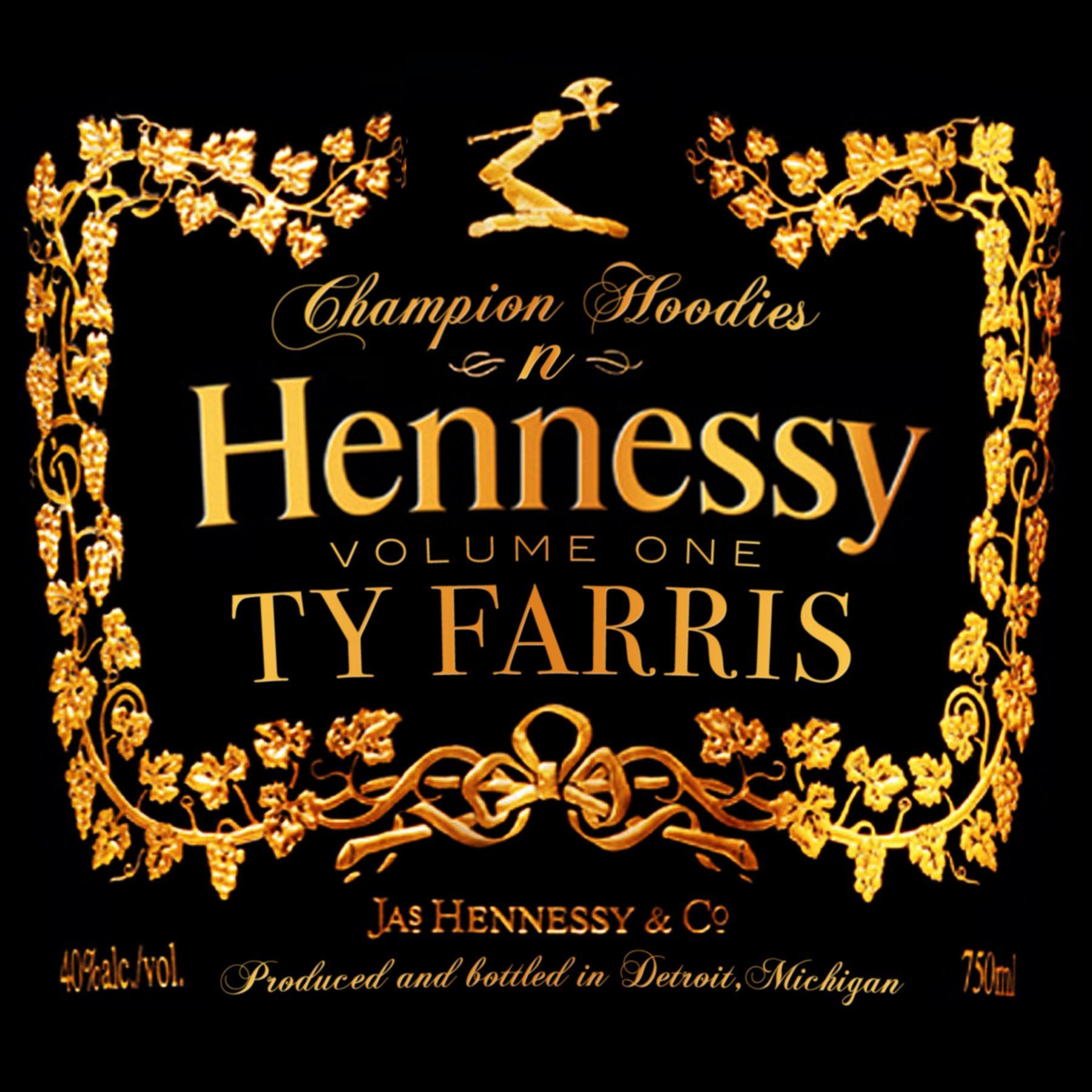 Printable Hennessy Label
