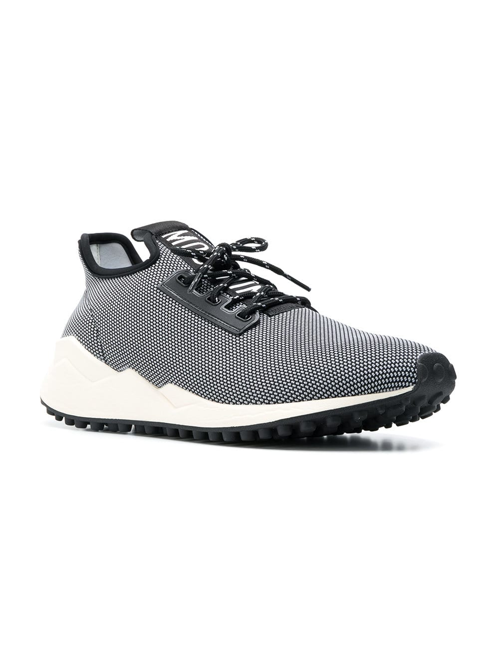 Black and White Lace Up Logo in vector format (SVG)