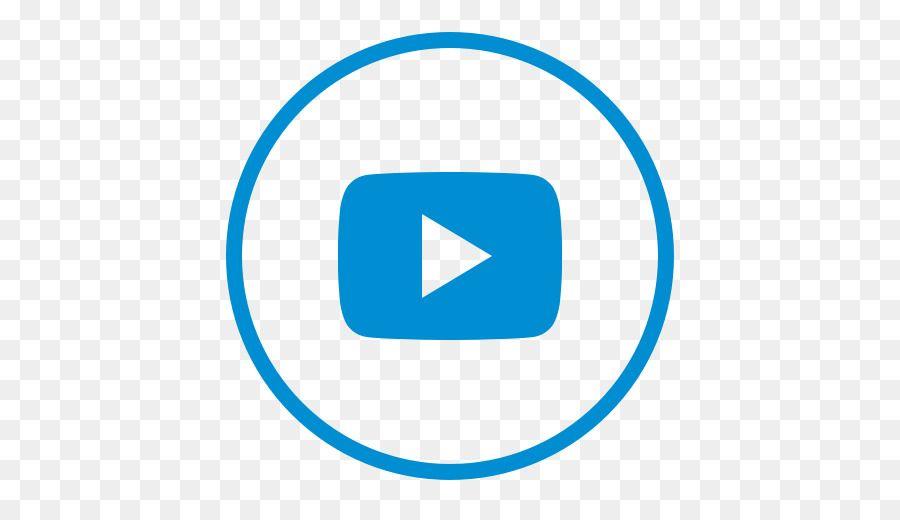 Blue Circle YouTube Logo LogoDix