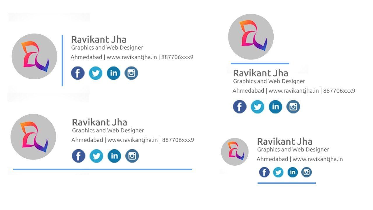 Email Signature With Logo LogoDix