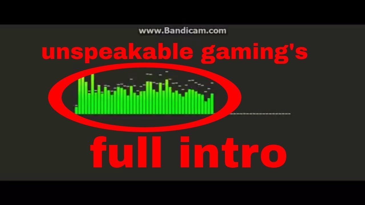 UnspeakableGaming Logo - LogoDix