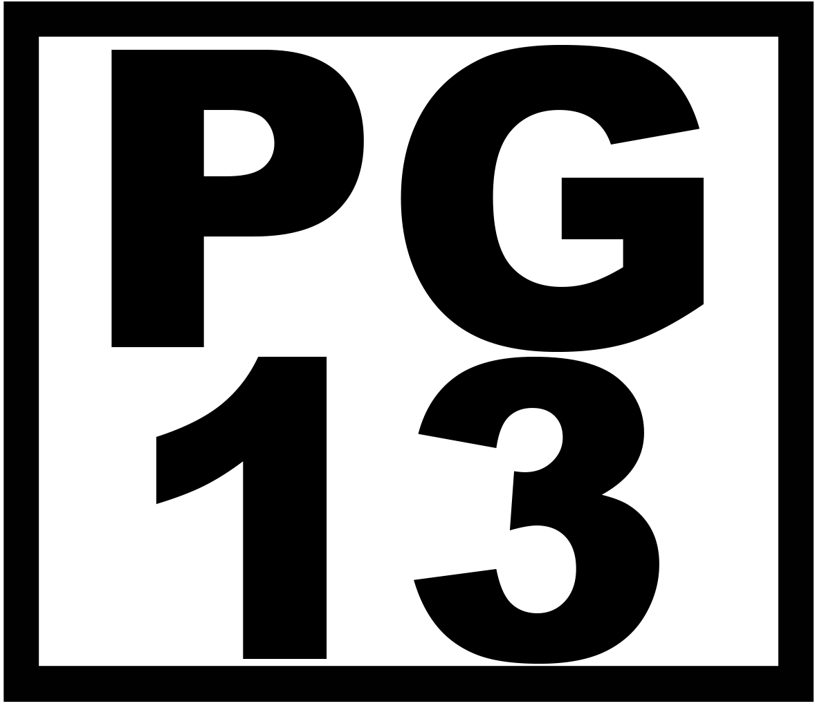 PG 13 Logo LogoDix
