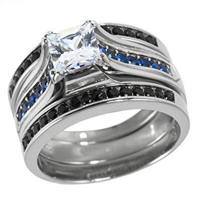 Thin Blue Ring Logo in vector format (SVG)