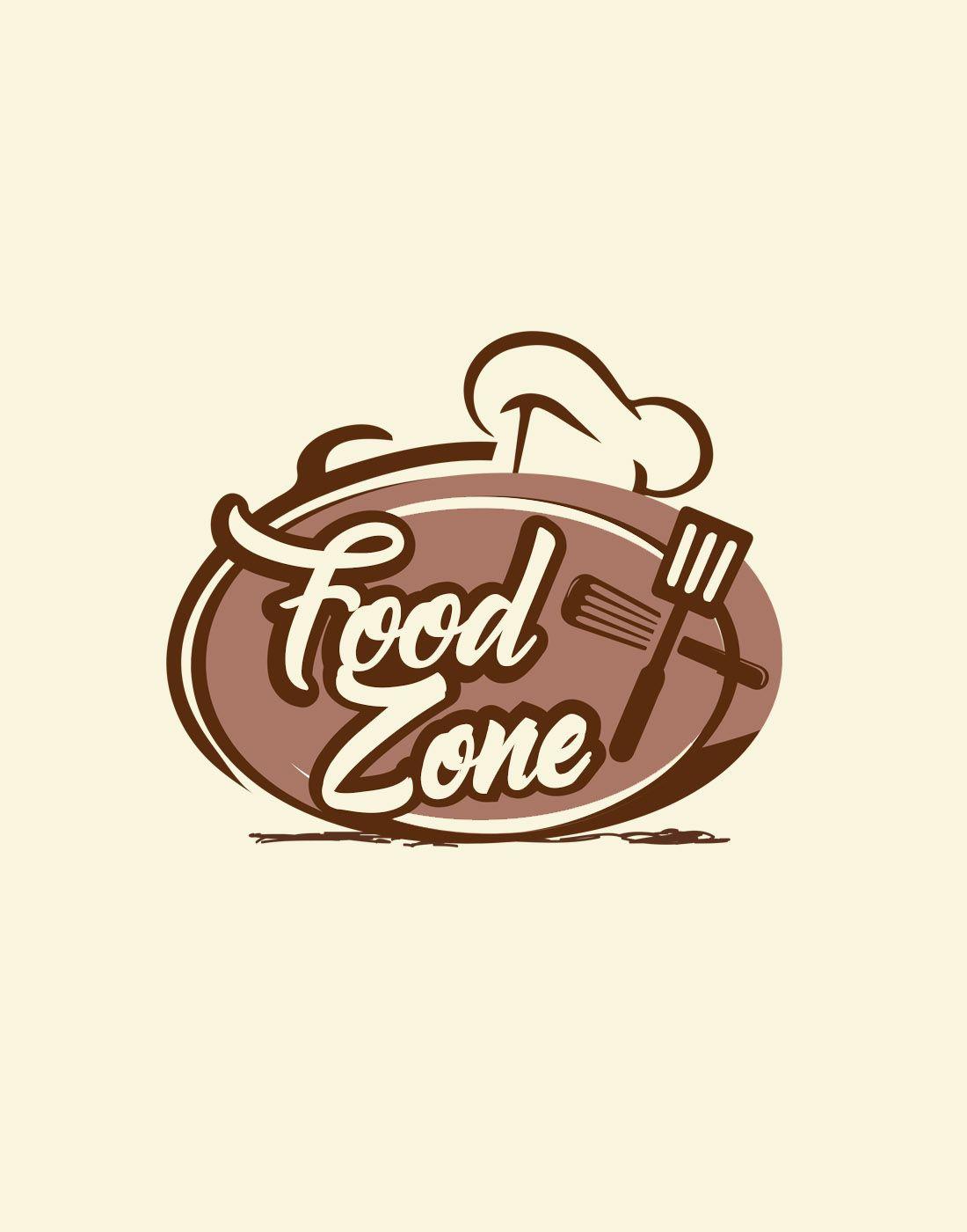Brown Food Logo LogoDix