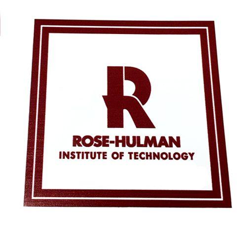 Red Square White R Logo