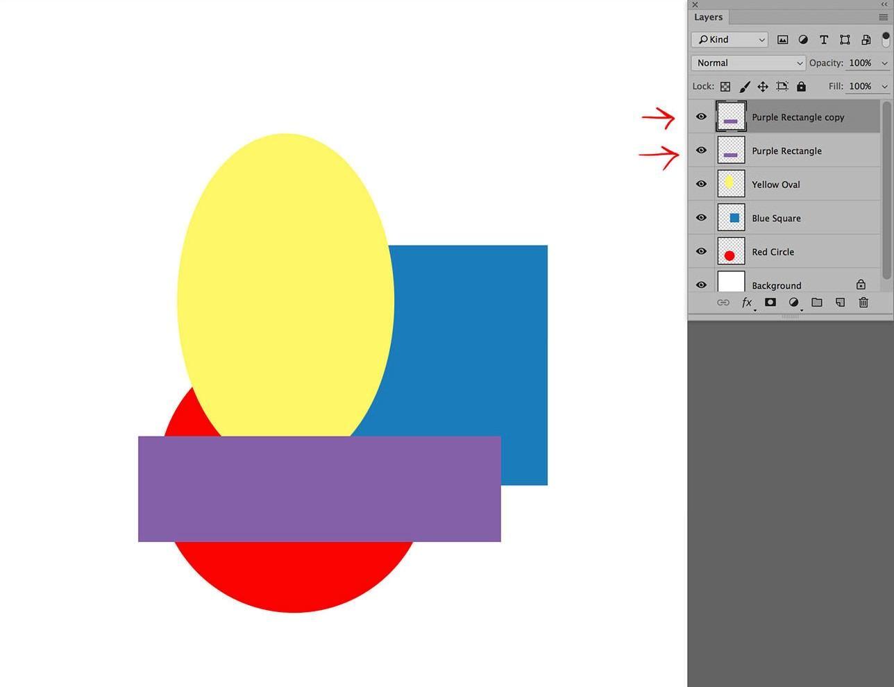 Blue and Red Rectangle with Circle Logo