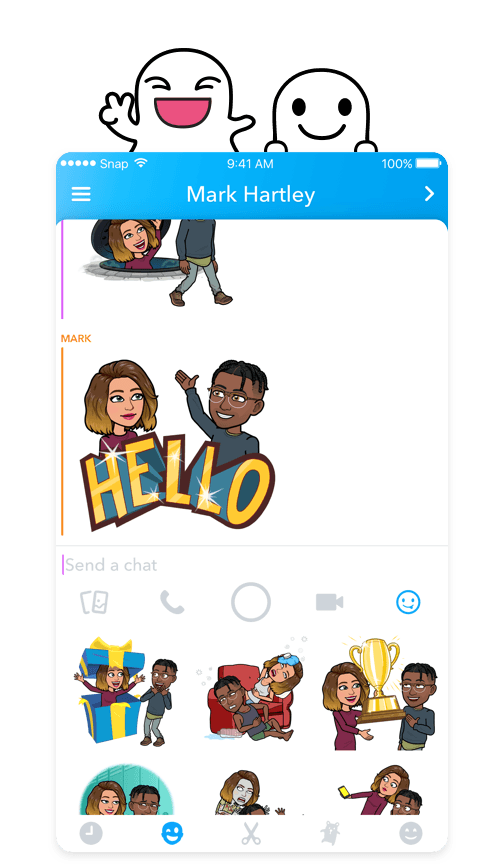 Bitmoji Logo - LogoDix