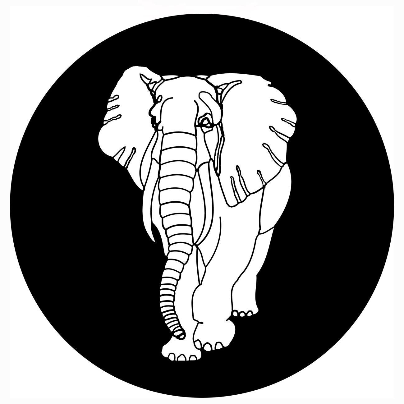 White Elephant Logo LogoDix