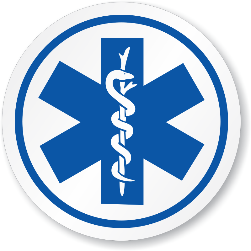 Star Symbol In Circle Logo