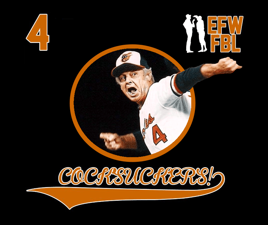 Funny Baseball Logo