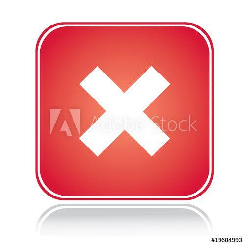 Red Square White Cross Logo - LogoDix