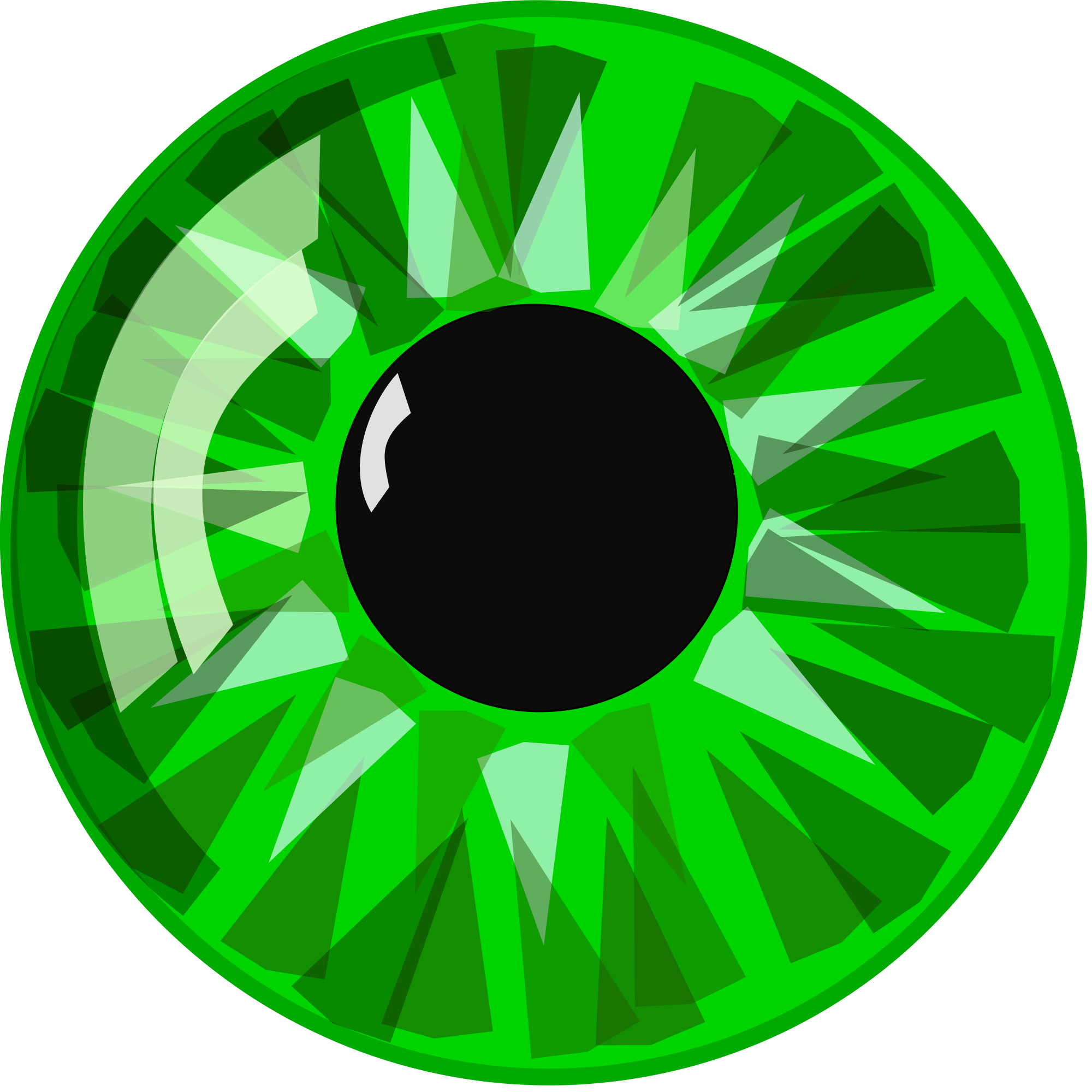Green Eye Logo LogoDix Green Eye Logo LogoDix