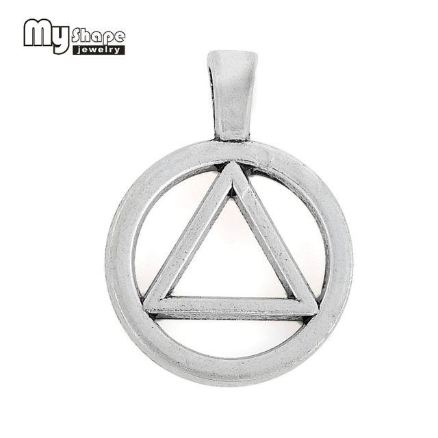 AA Triangle in Circle Logo - LogoDix