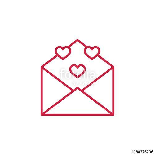 Red Open Envelope Logo - LogoDix