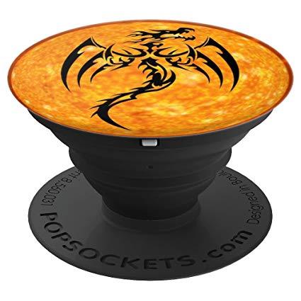 Orange and Black Dragon Logo - LogoDix