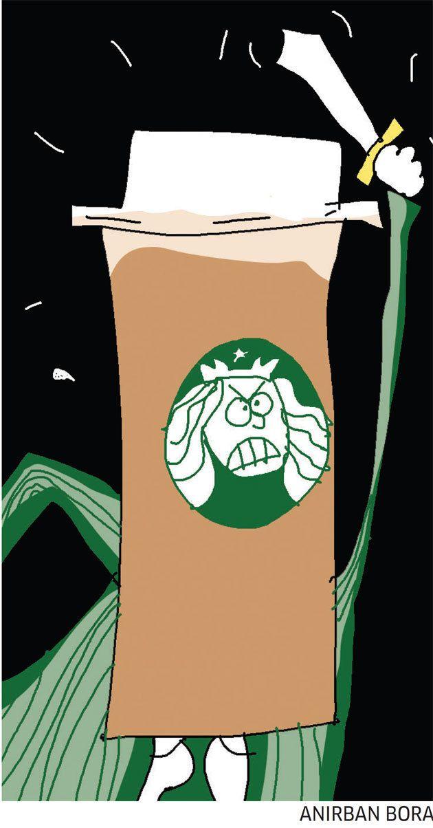 Fake Starbucks Logo - LogoDix