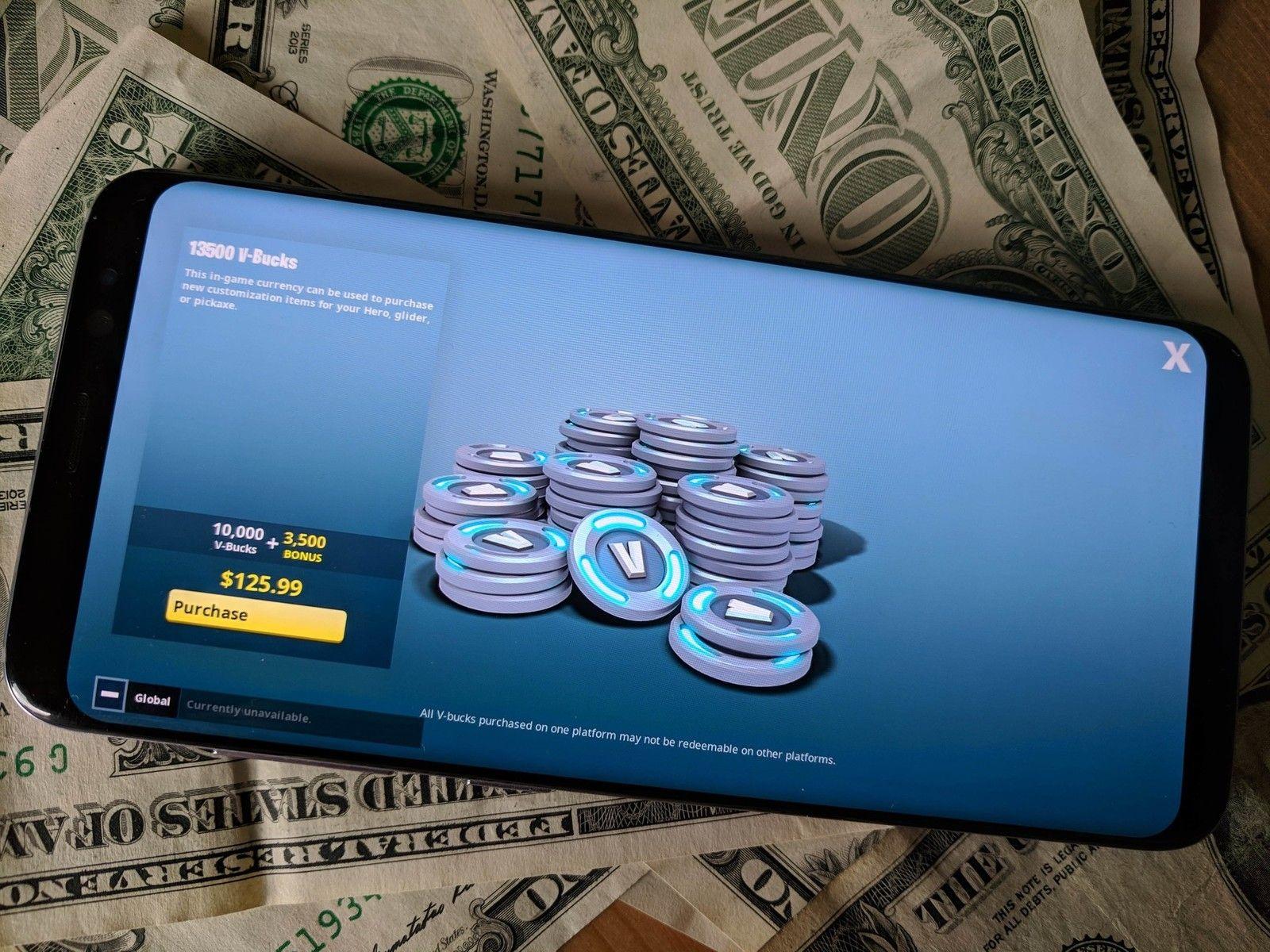 Fortnite V Bucks Logo