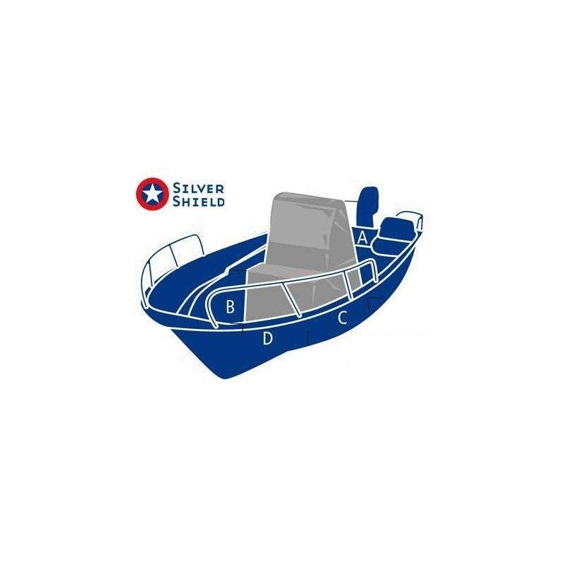 Silver Shield Boat Logo