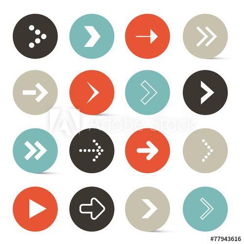 Red and Blue Circle Arrow Logo - LogoDix