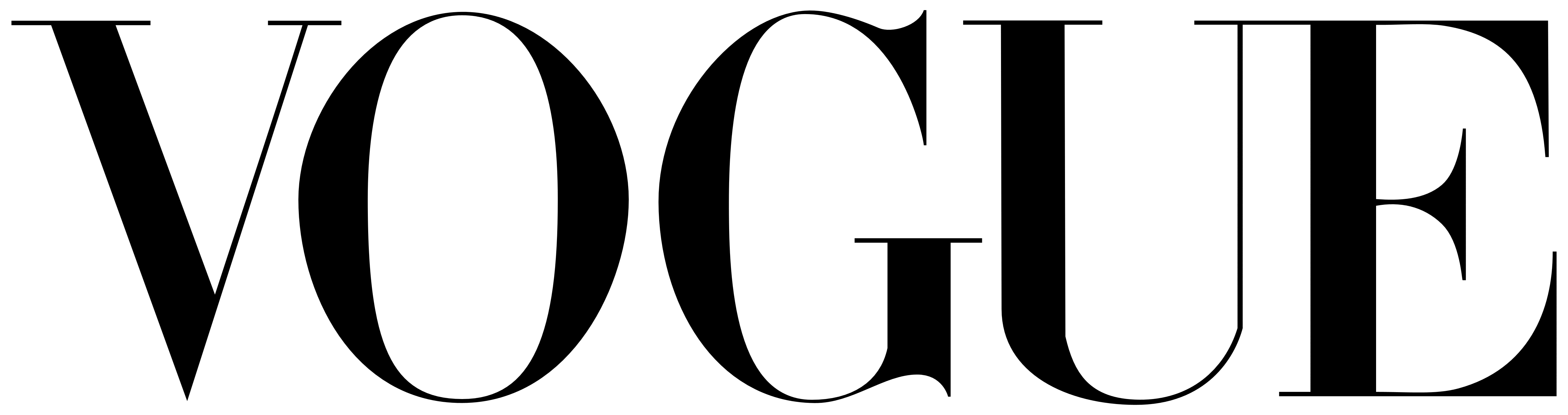Vogue White Logo