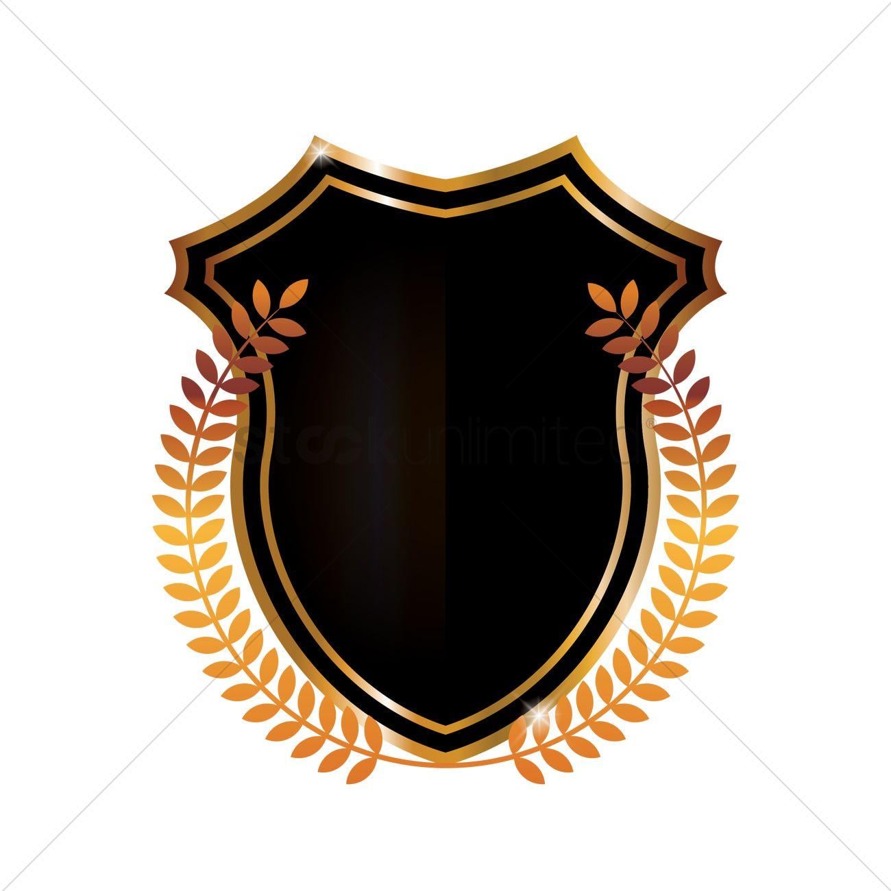 Black and Gold Shield Logo - LogoDix