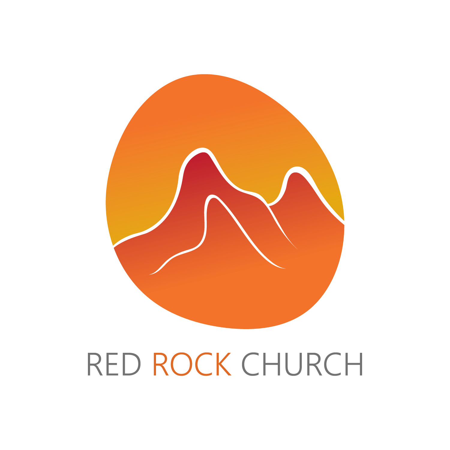 Red And Grey Church Logo