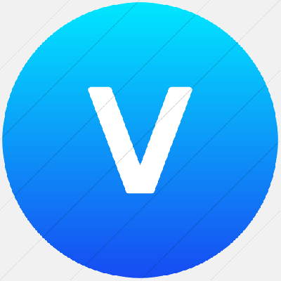 Blue Letter V Logo - LogoDix