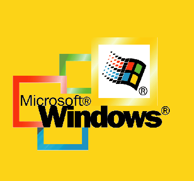 Original Microsoft Logo - LogoDix