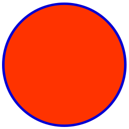 Red and Blue Circle Logo - LogoDix